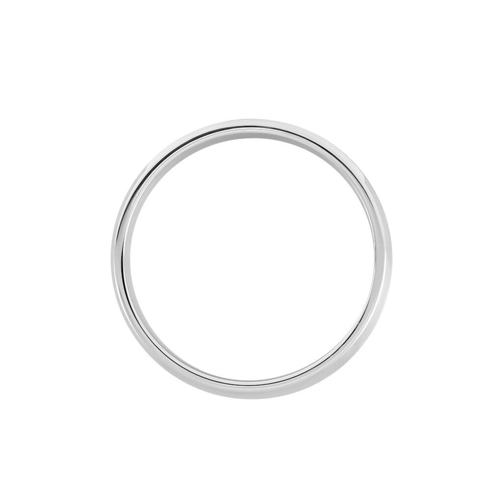 Alliance Pholos Ruban Plat Platine Blanc - BPAMBW00N6G • Marc Orian ...