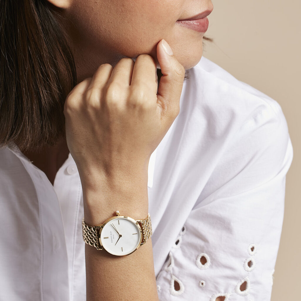 Montre Rosefield Pearl Edit Blanc - HIMFJQW7770 • Marc Orian ...
