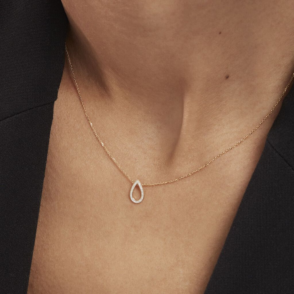 Collier Or Jaune Merinie - B3CF2W0474C • Marc Orian | Bijouterie en ligne